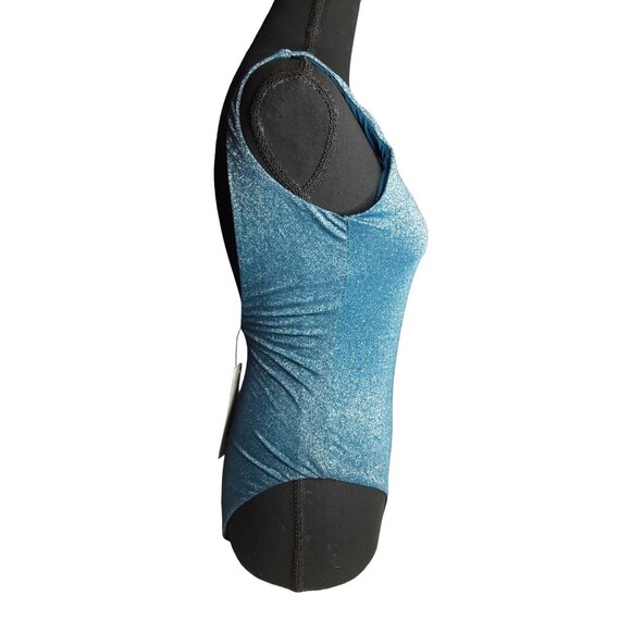 Aqua | Swim | Nwt Aqua Singlet One Piece Metallic Swimsuit Size M ...